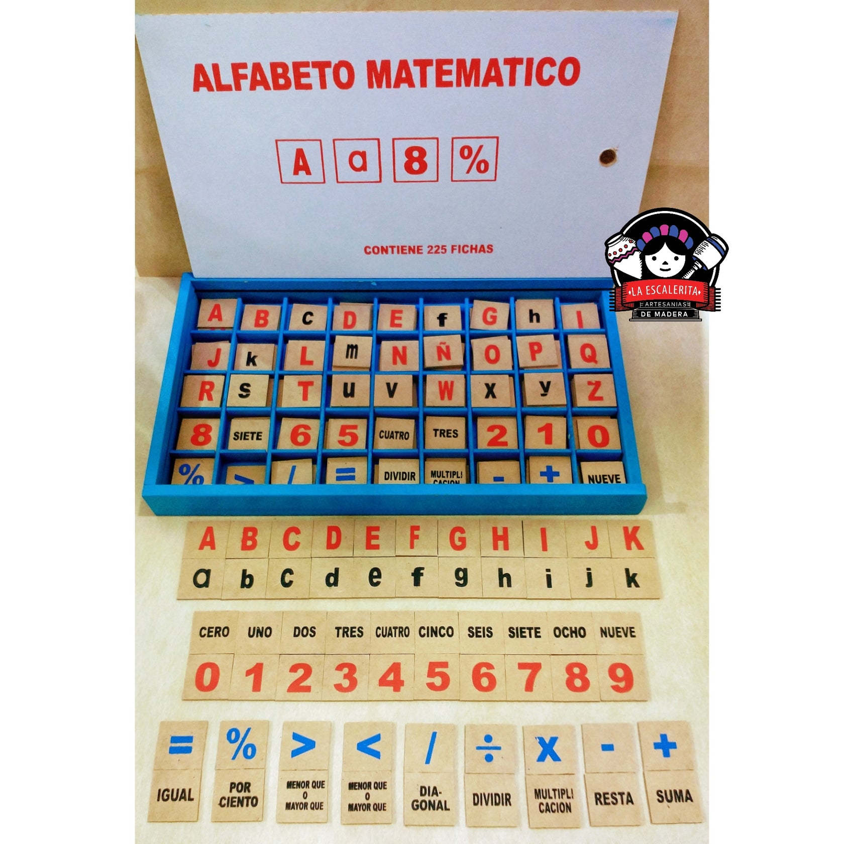 Alfabeto Matemático – La Escalerita