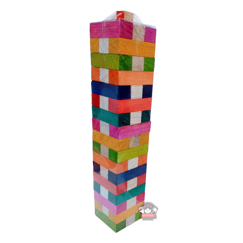 Jenga #7 Colores – La Escalerita