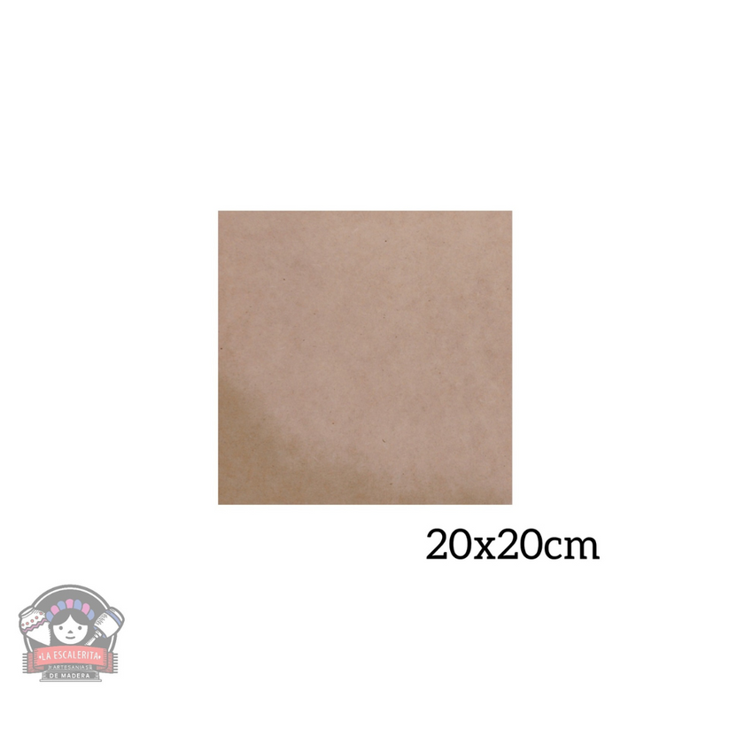 Tabla MDF 20x20cm – La Escalerita