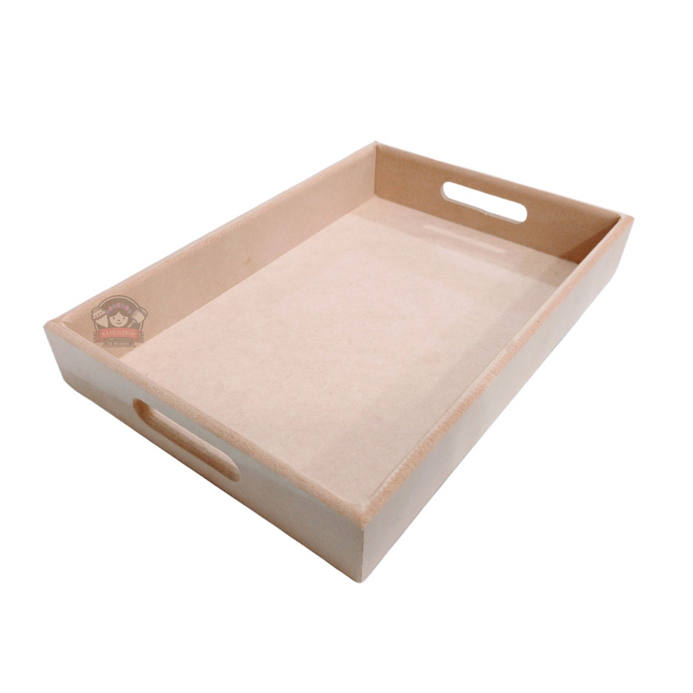 Charola MDF Rectangular Grande – La Escalerita